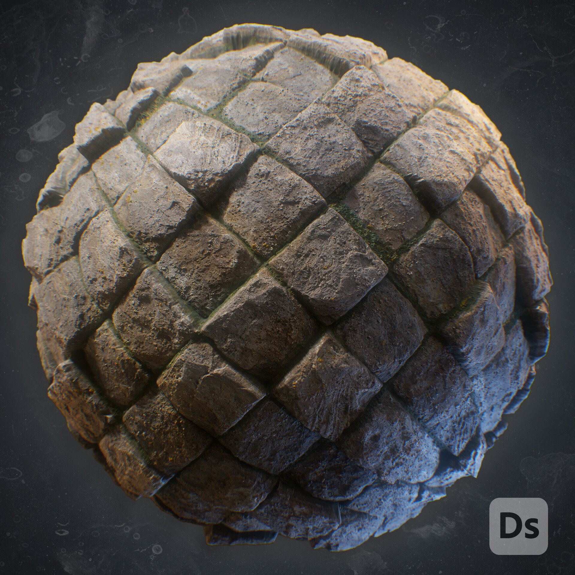 ArtStation - Cobblestone - Material Study