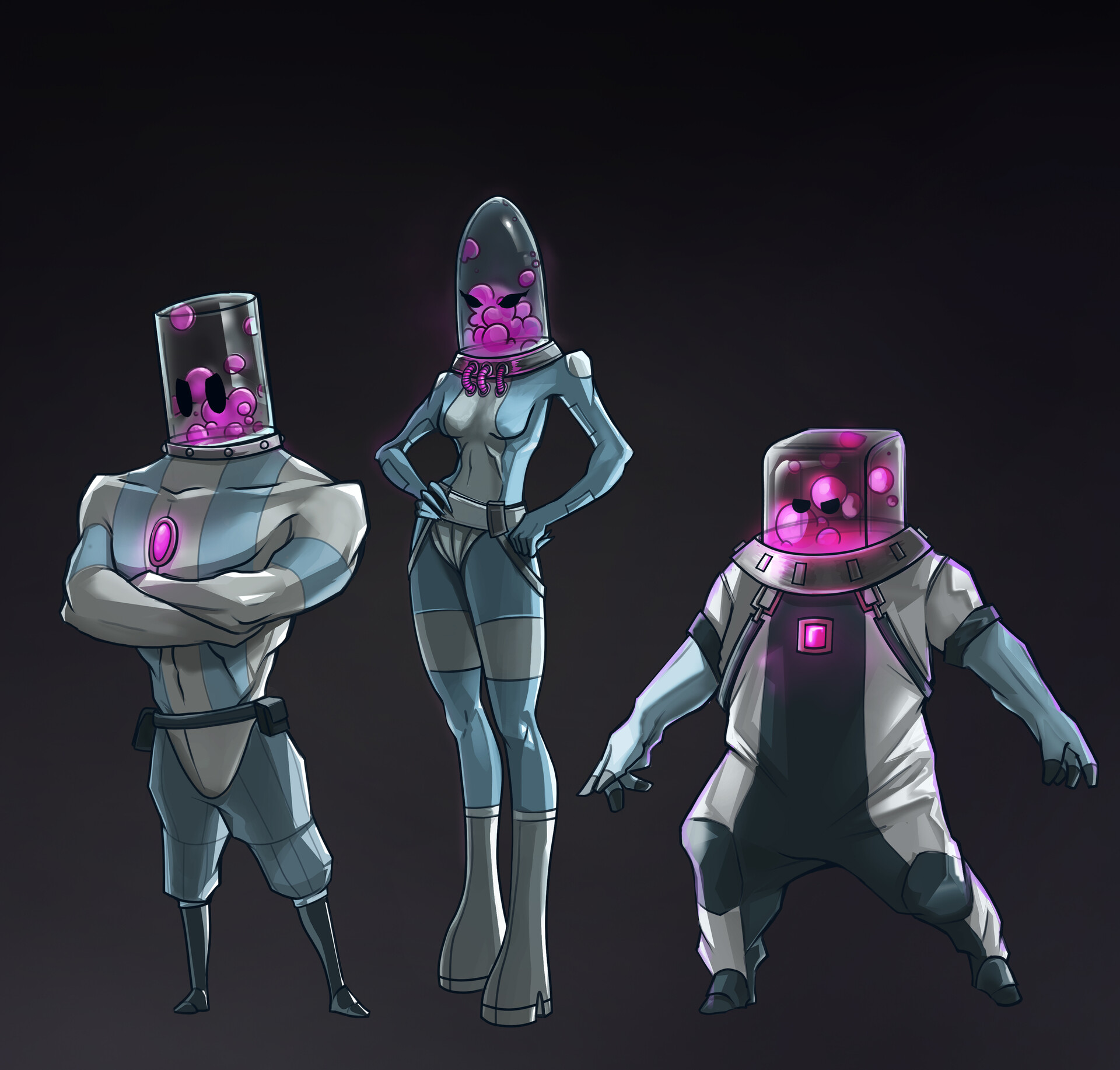 ArtStation - character design_KAL