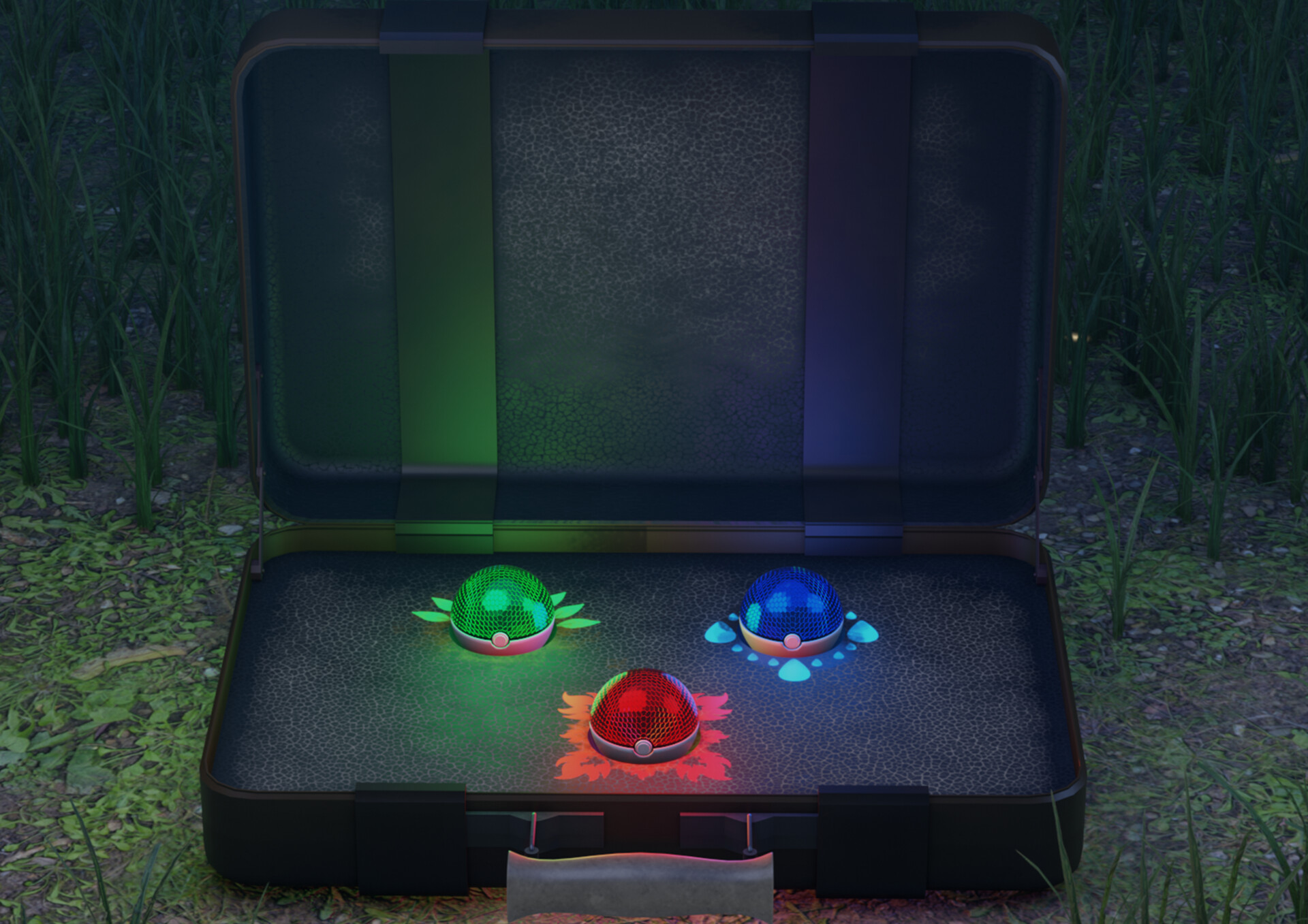 ArtStation - Animation starter Pokémon