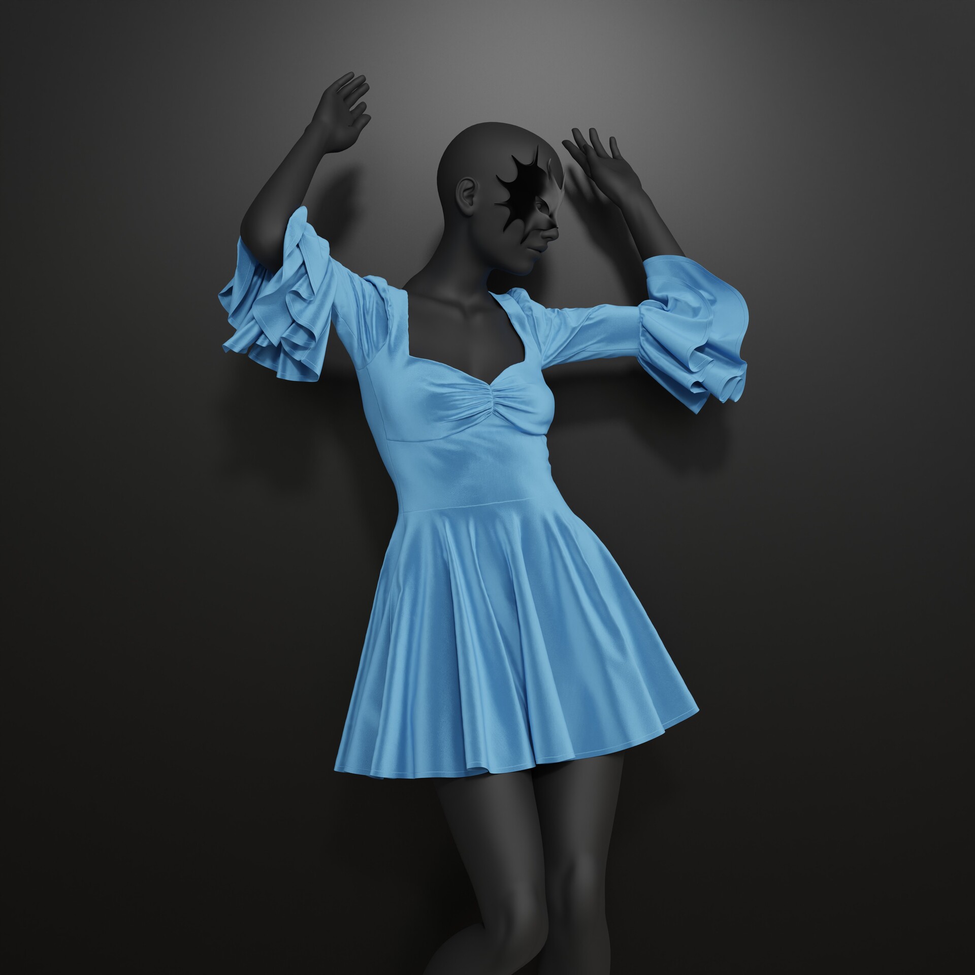 ArtStation - Cloth Simulation with Houdini Vellum and Cloth Modeling in ...