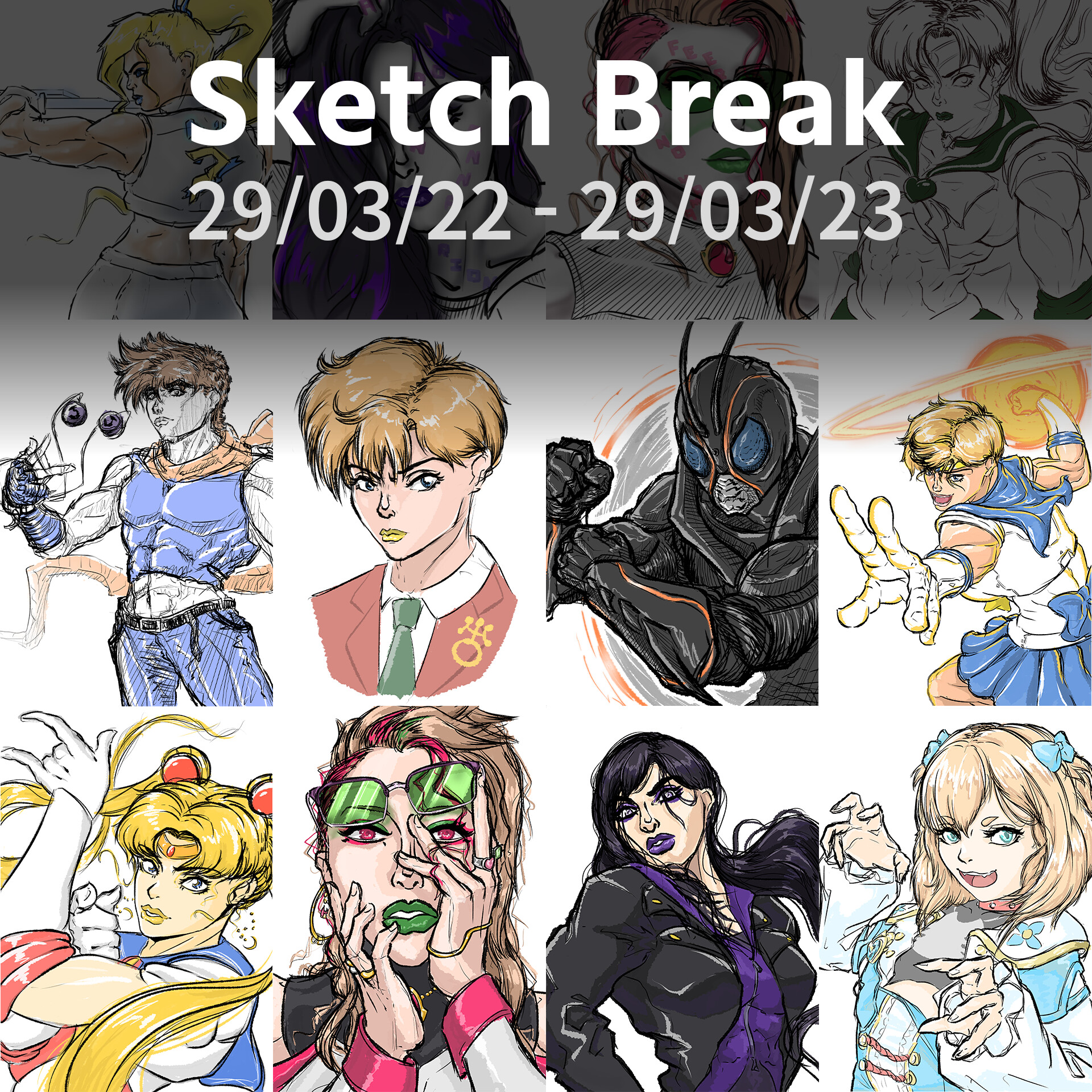 ArtStation - Sketch Break | 29/03/22 - 29/03/23