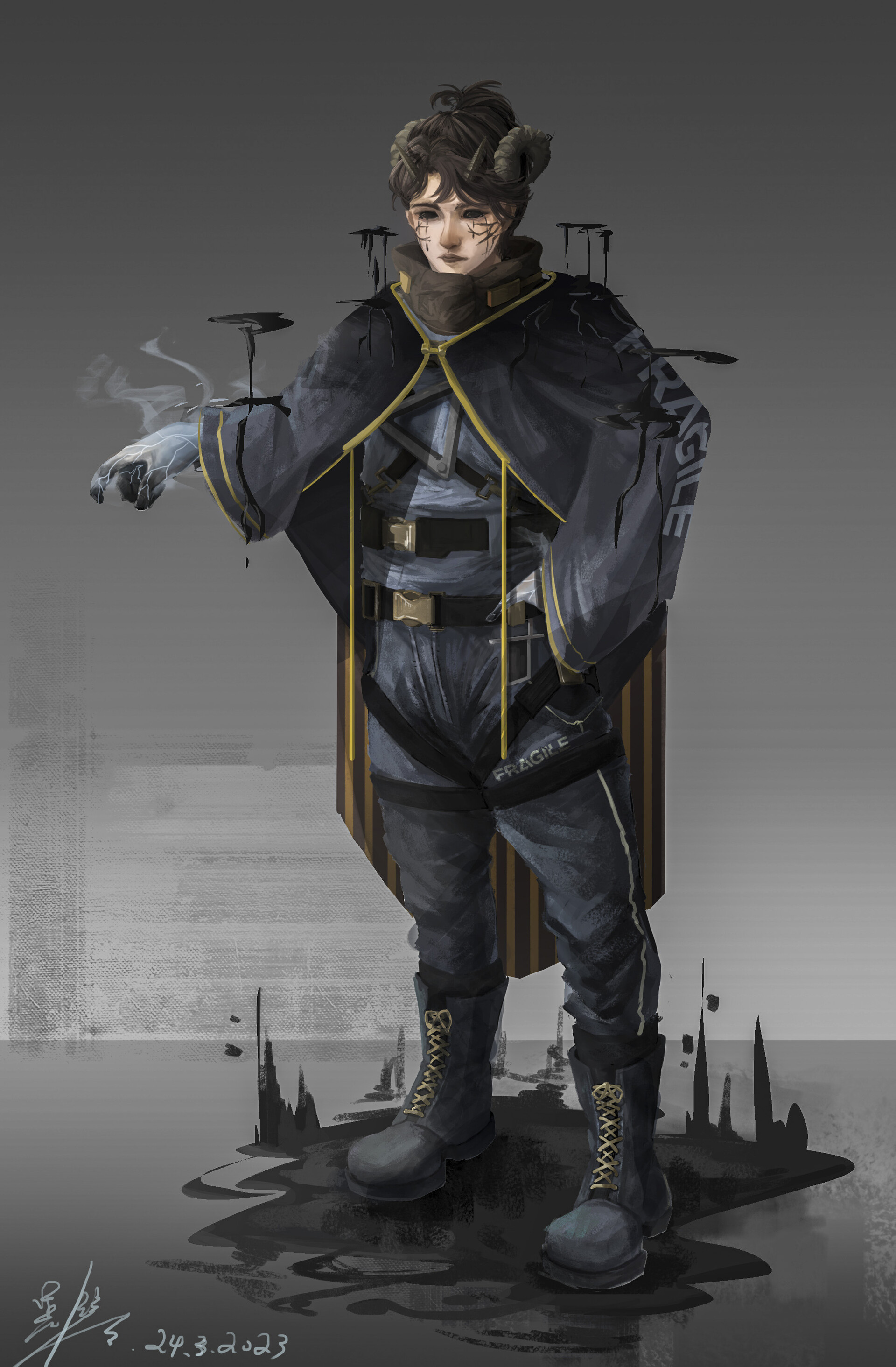 ArtStation - Character Design (Basic on Death Stranding)