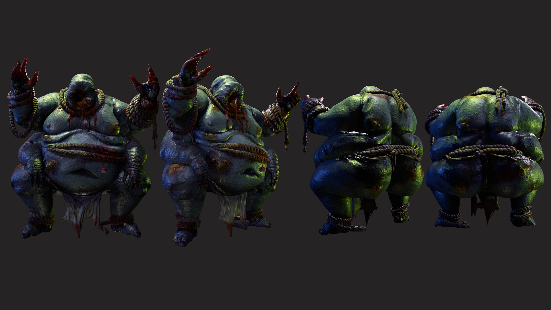 ArtStation - Big Fat Man (Creature)