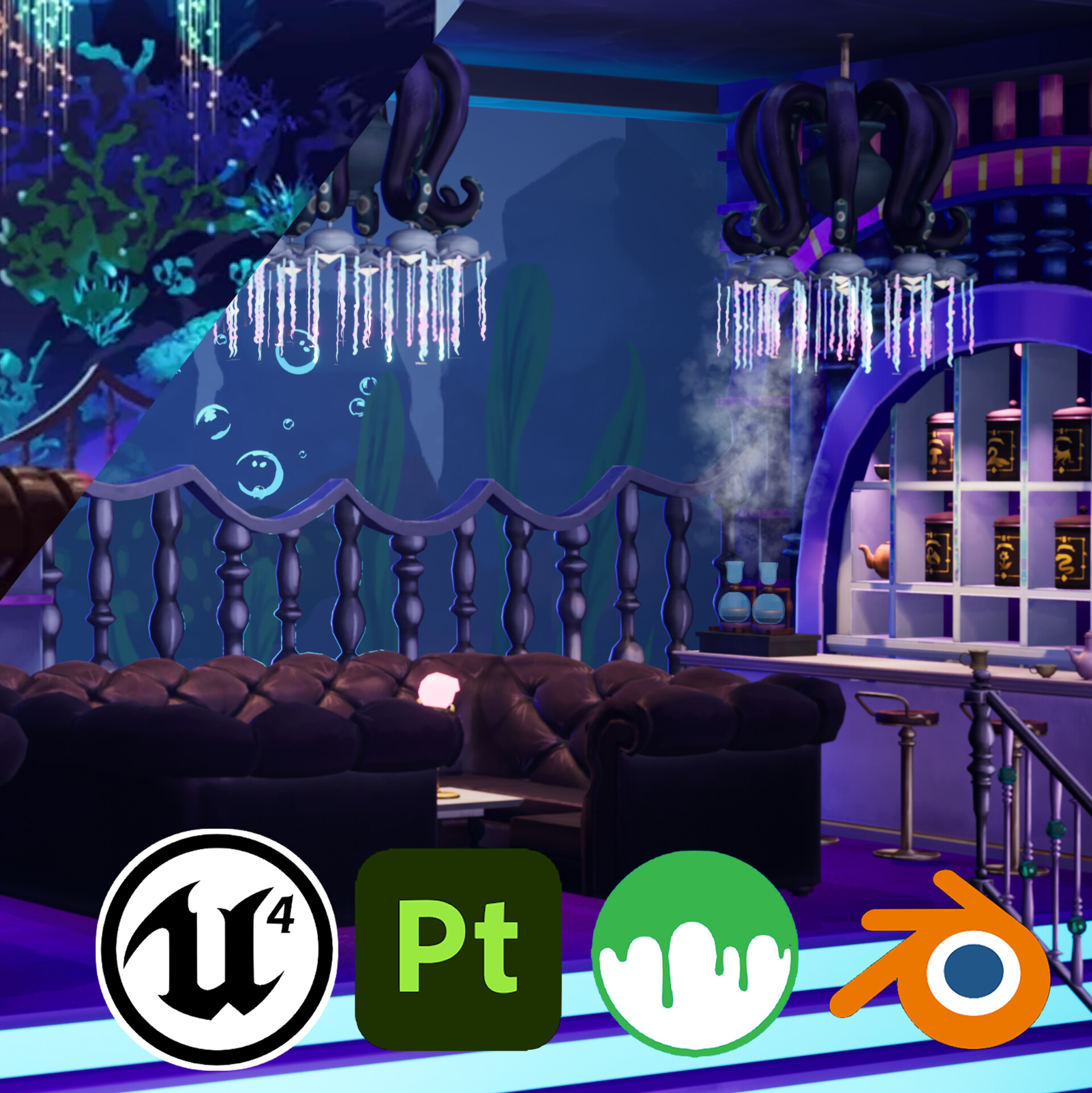 ArtStation - Mostro Lounge