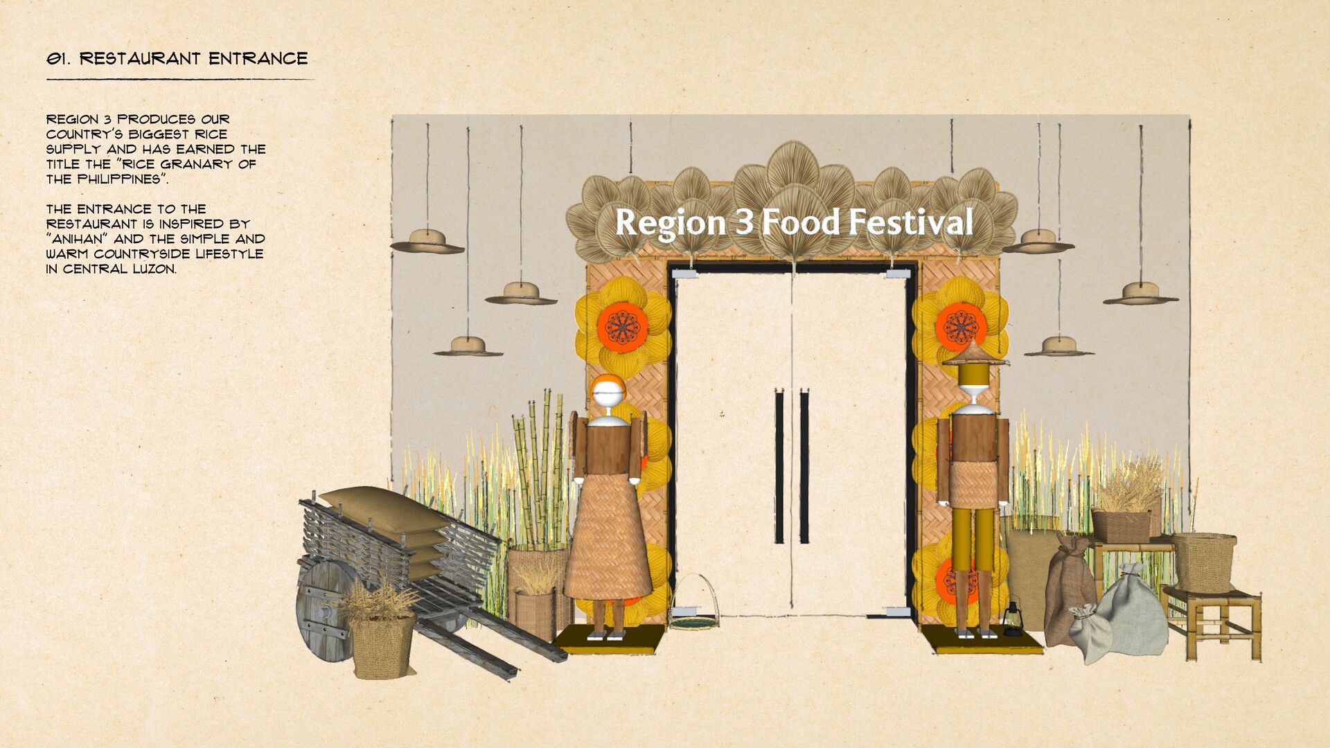 ArtStation - Region 3 Food Festival Event Styling