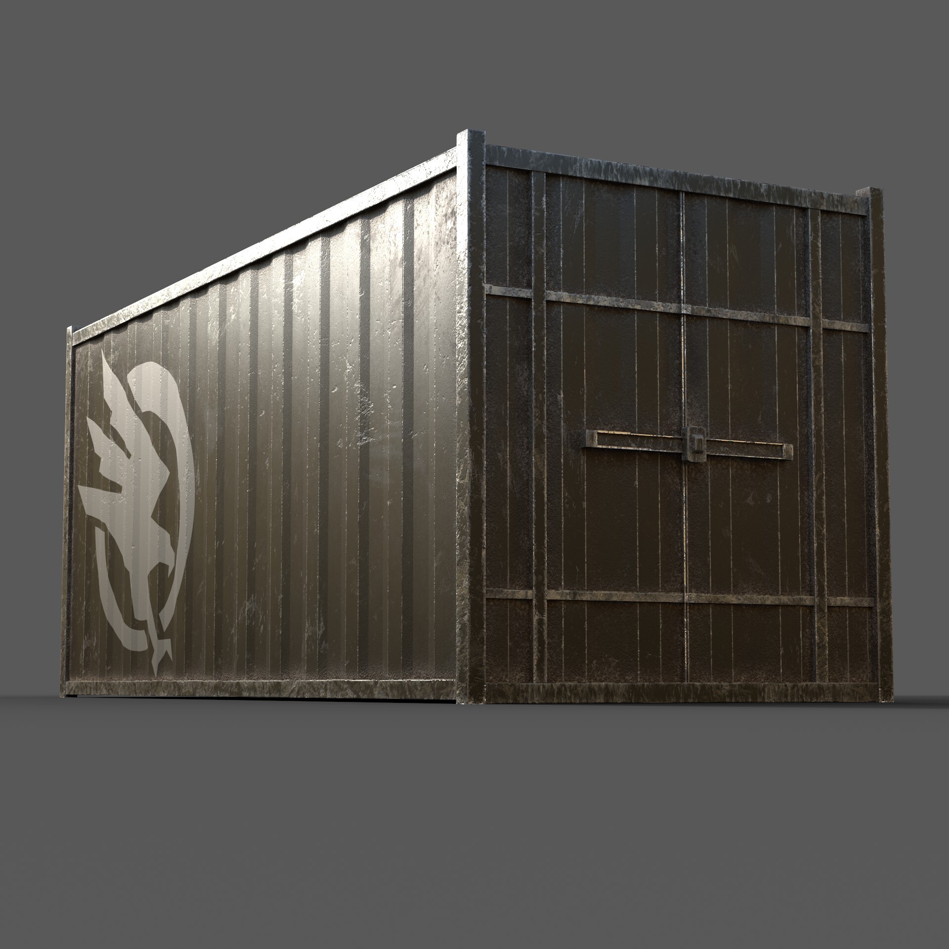 ArtStation - Simple Shipping Container