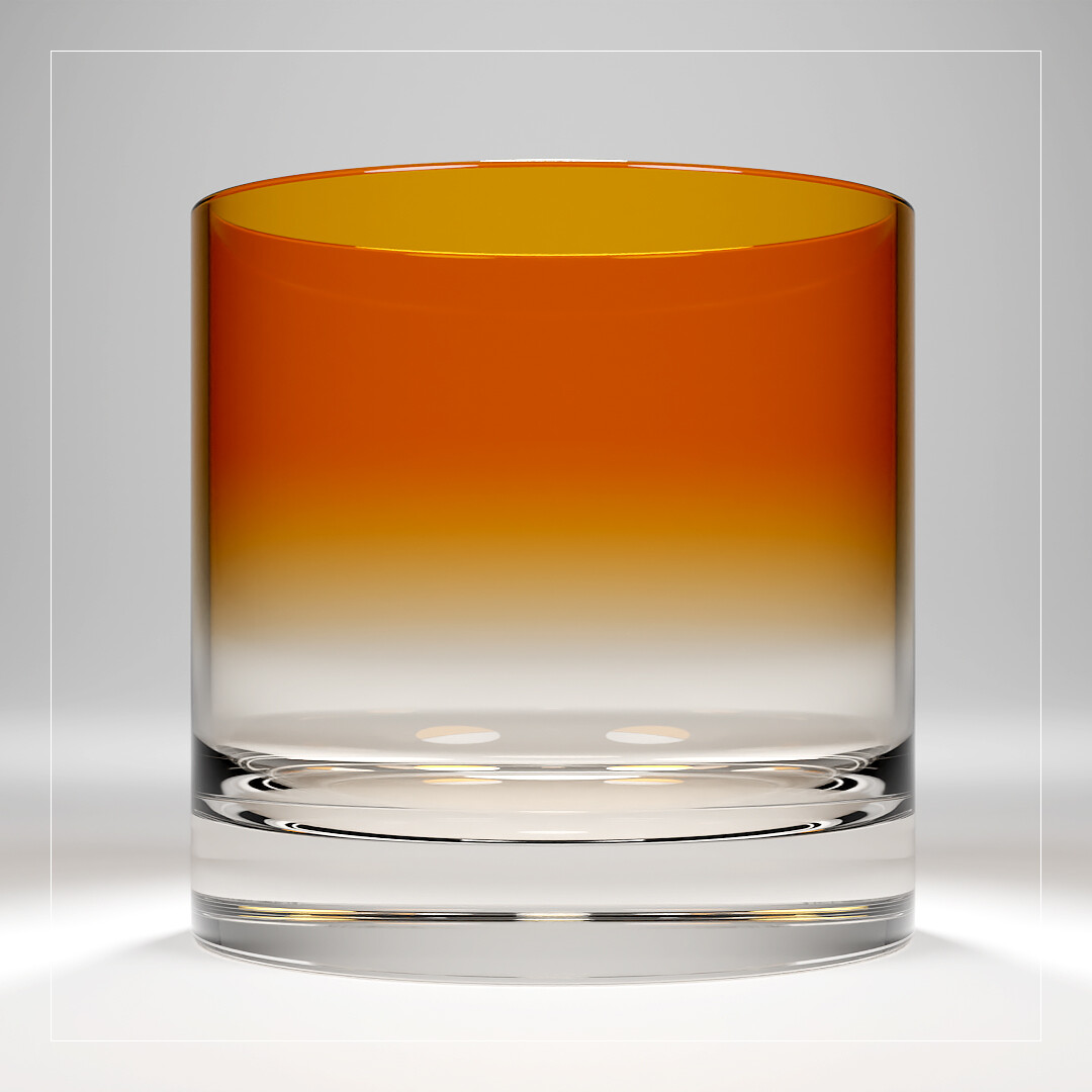 ArtStation - PROCEDURAL OMBRÉ GLASS MATERIAL FOR BLENDER