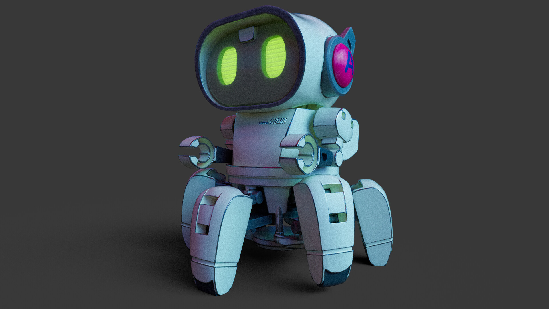 ArtStation - Gameboy Robot