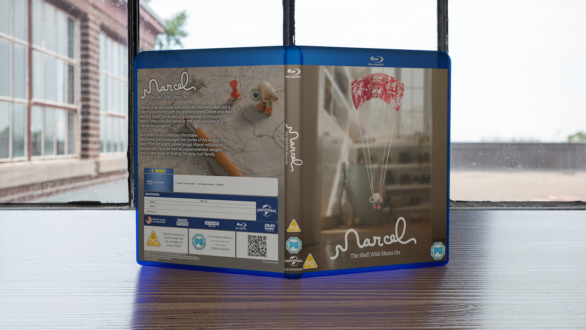 ArtStation - Marcel the Shell with Shoes On (2021) Custom Blu-ray Cover