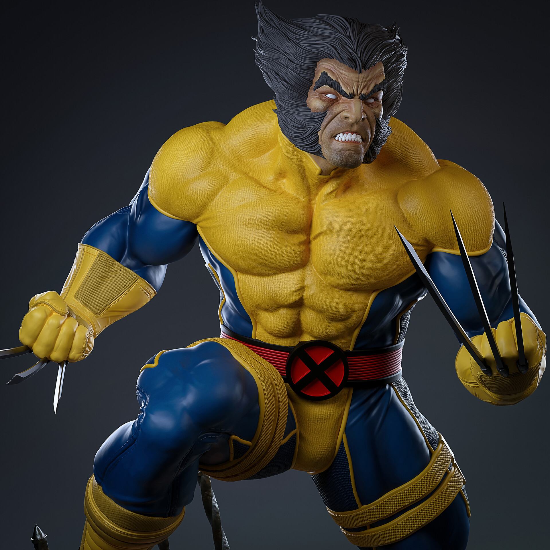 ArtStation - Wolverine Fan art.