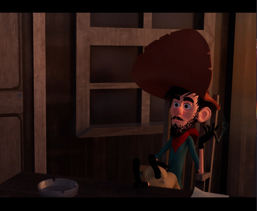 ArtStation - Sheriff animation.