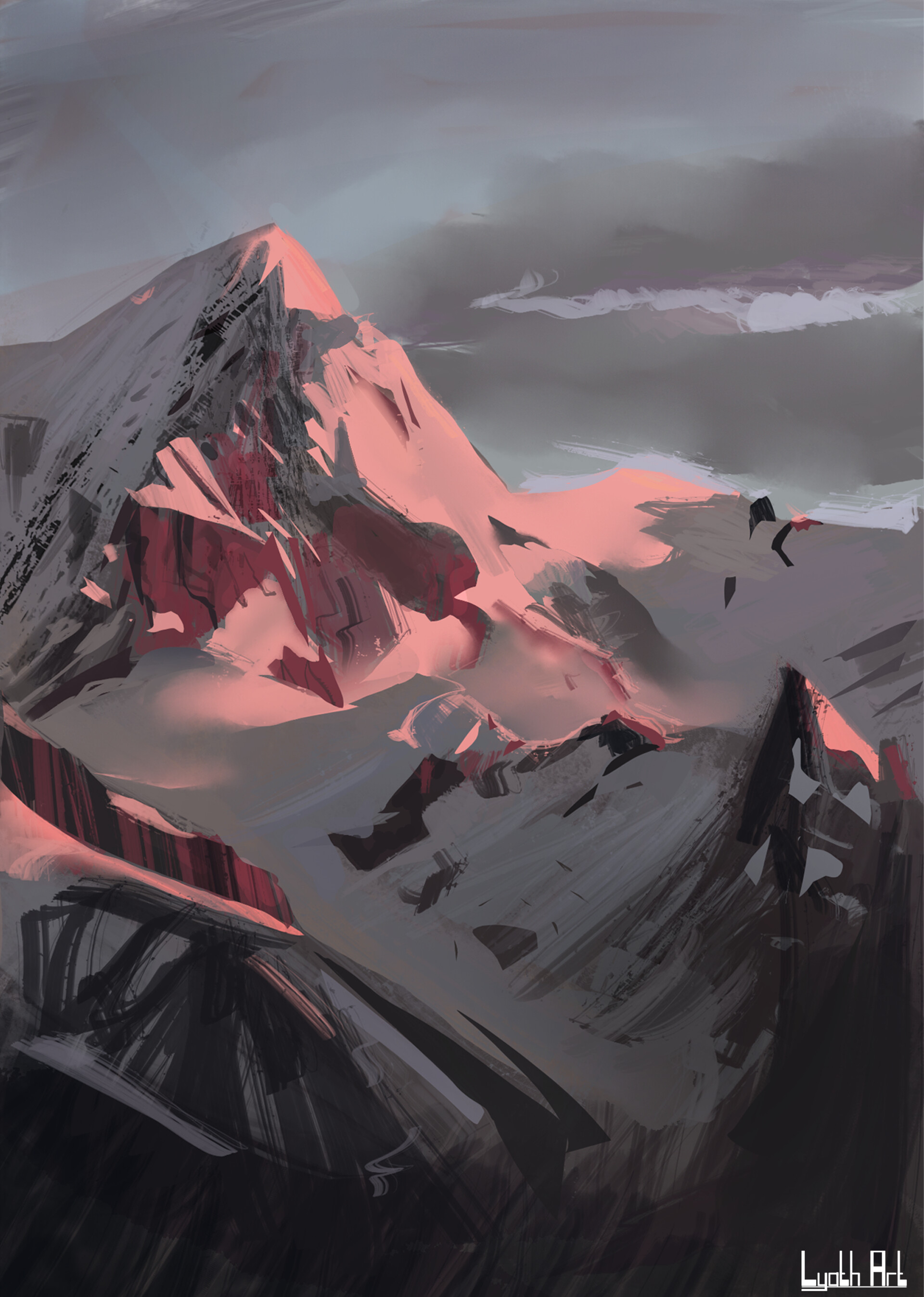 ArtStation - Mountain Practice