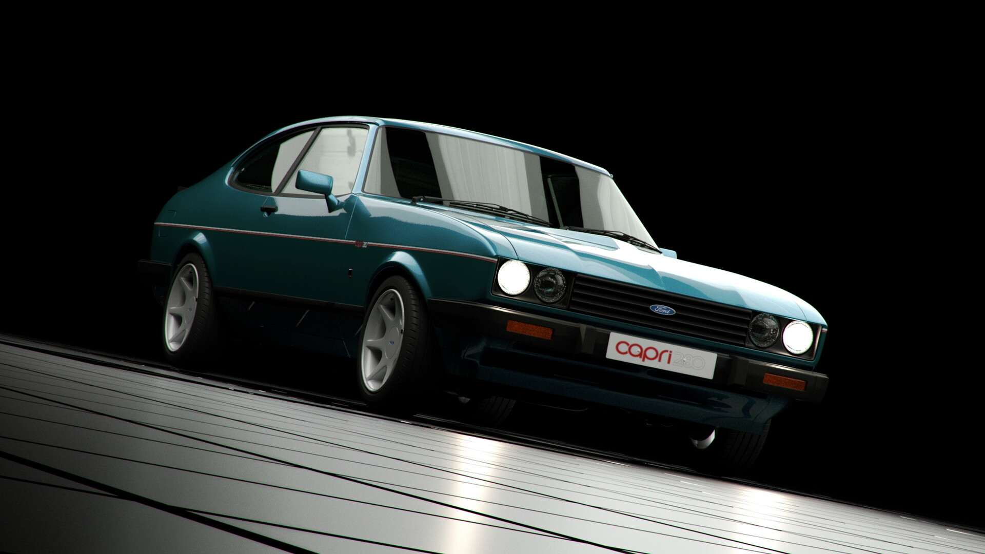 ArtStation - Ford Capri 280