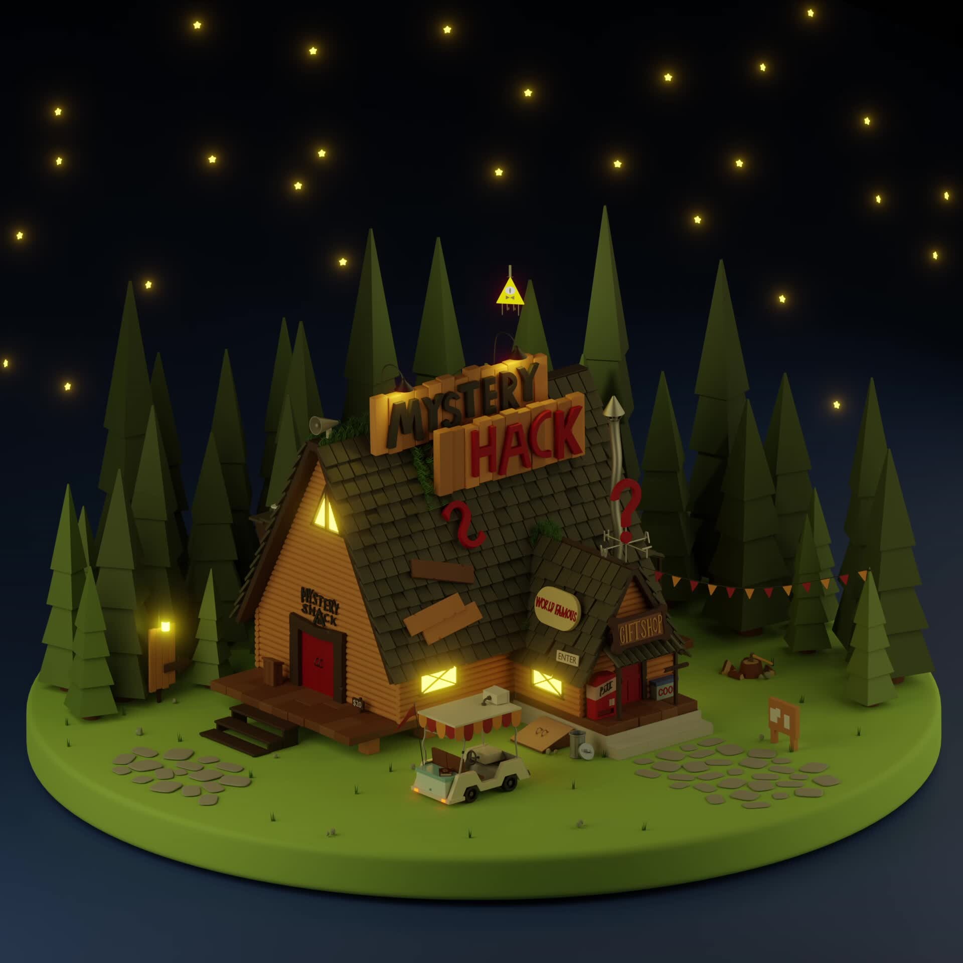 ArtStation - Mystery Shack