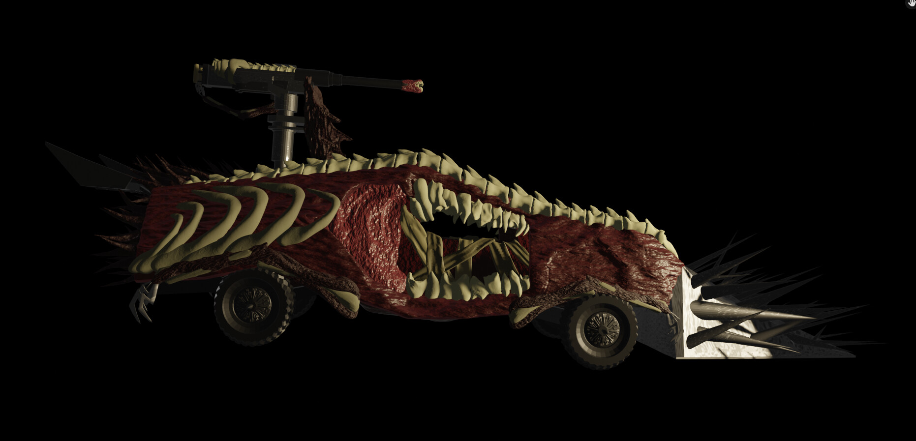 ArtStation - Meat Car 3D model