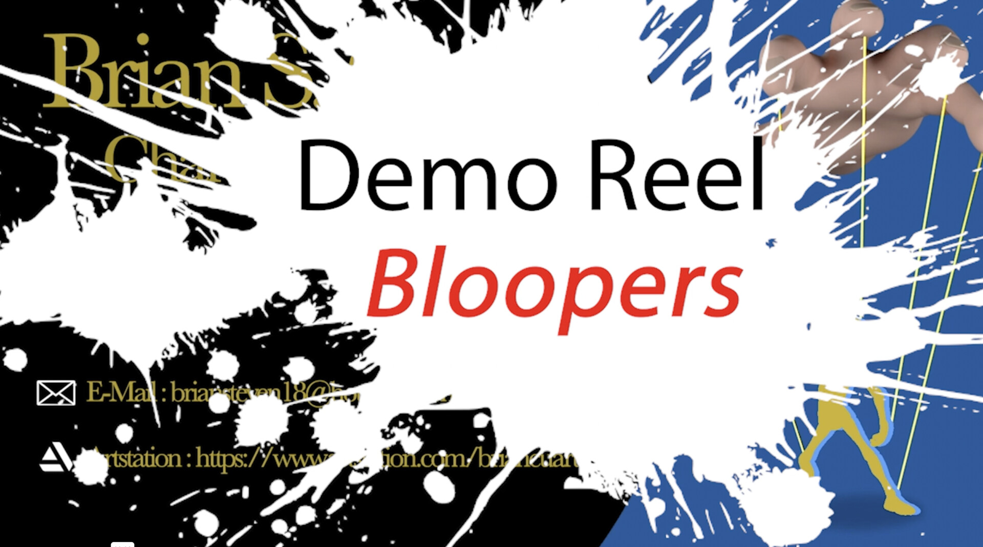 ArtStation - Demo Reel Bloopers