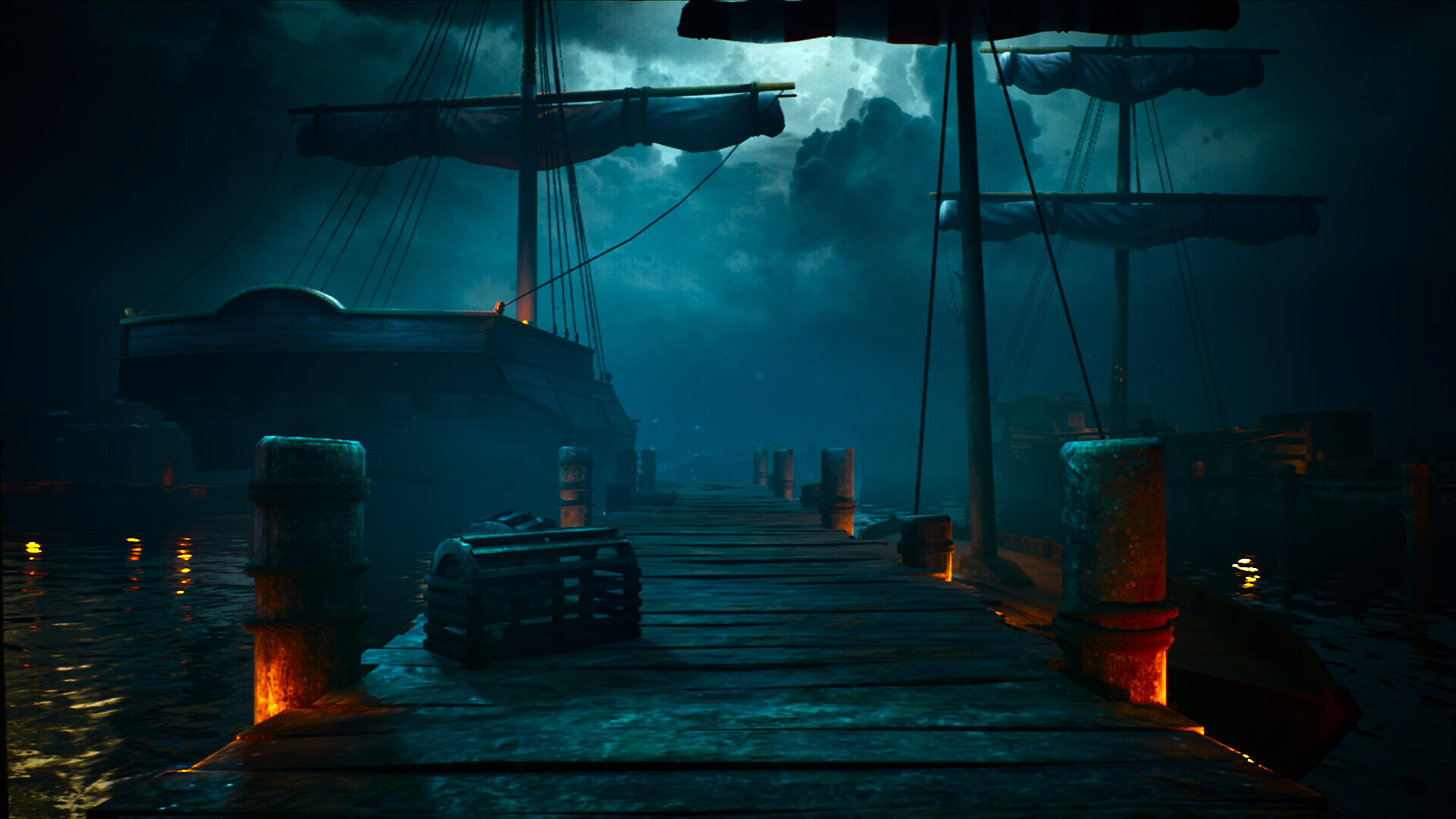 ArtStation - Medieval Docks Relight - UE4