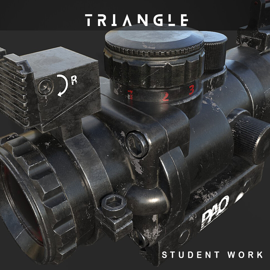 ArtStation - PAO - 3X Scope