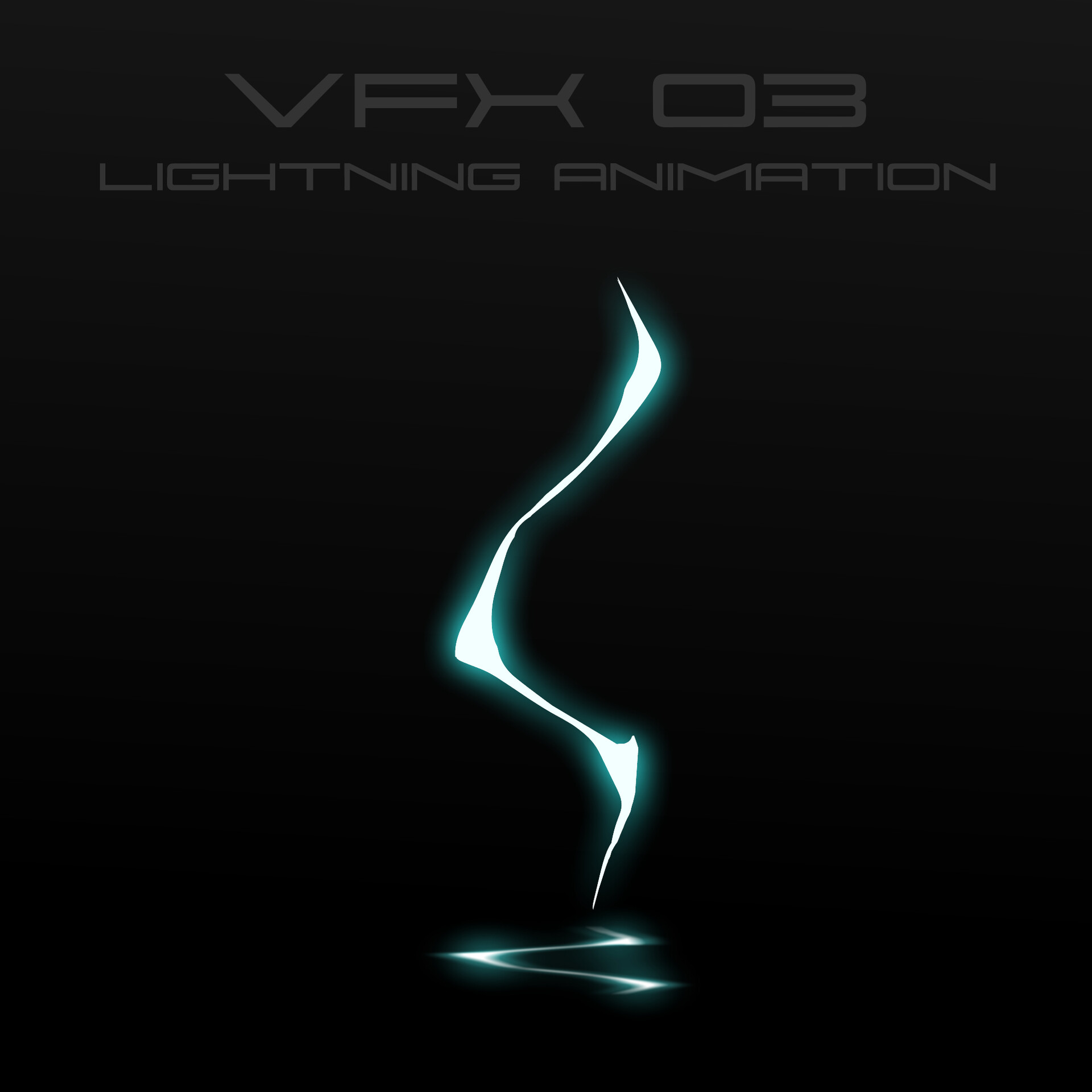 ArtStation - 2D VFX Animation - Lightning