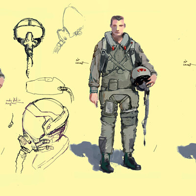 ArtStation - Pilot Concepts
