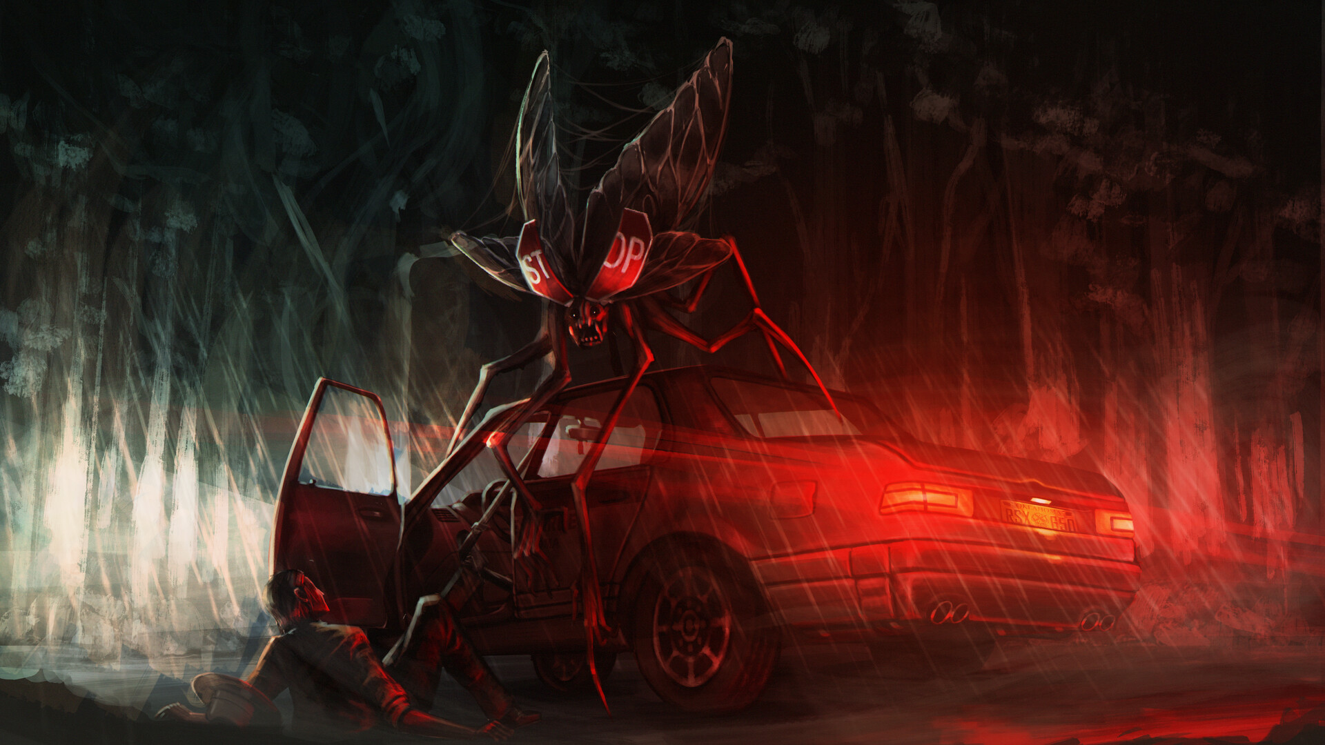 ArtStation - Midnight Lights Creature