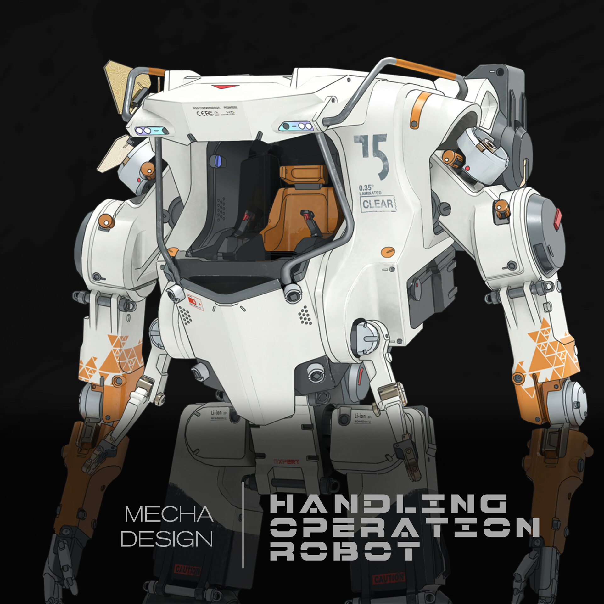ArtStation - HANDLING OPERATION ROBOT