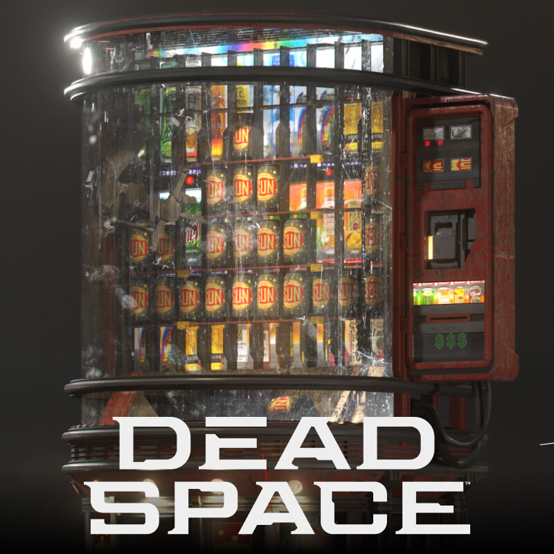 ArtStation - Dead Space Remake - Vending Machine