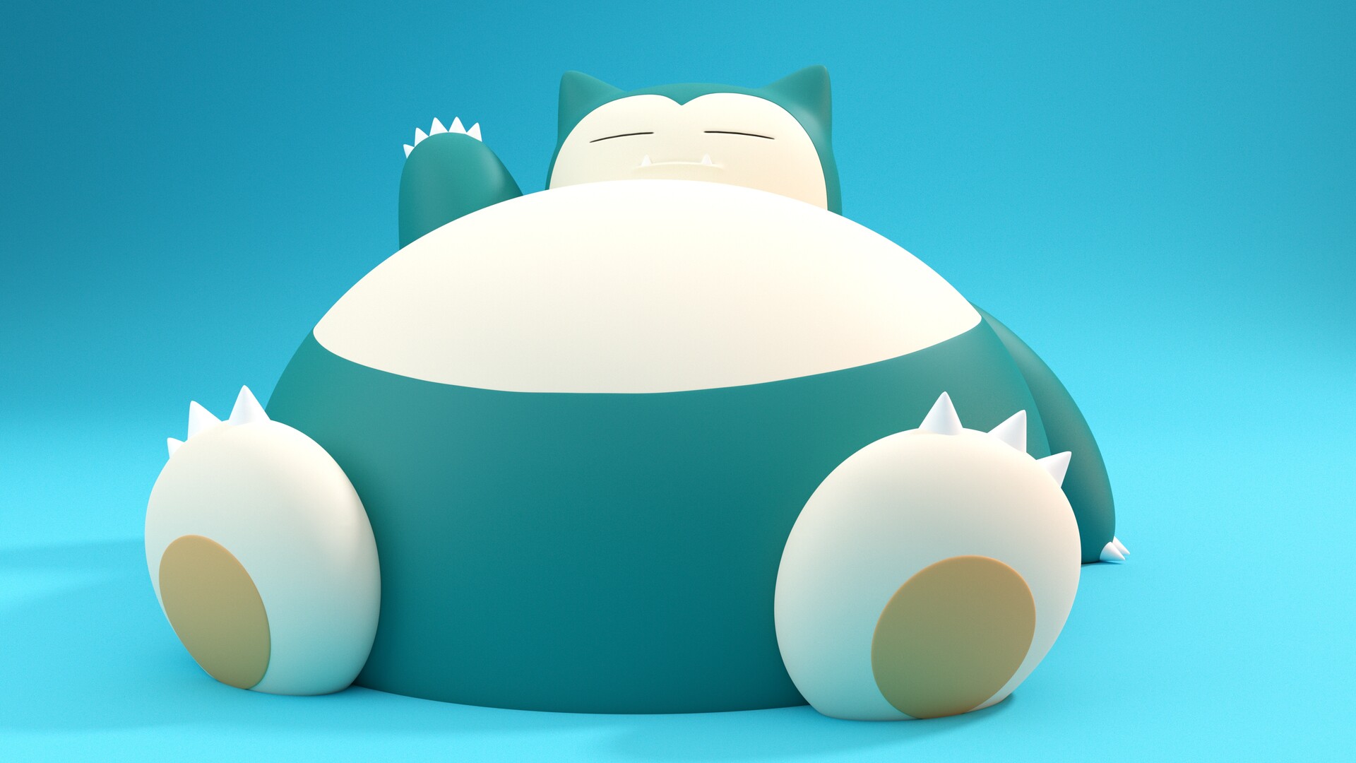 ArtStation - Pokemon snorlax