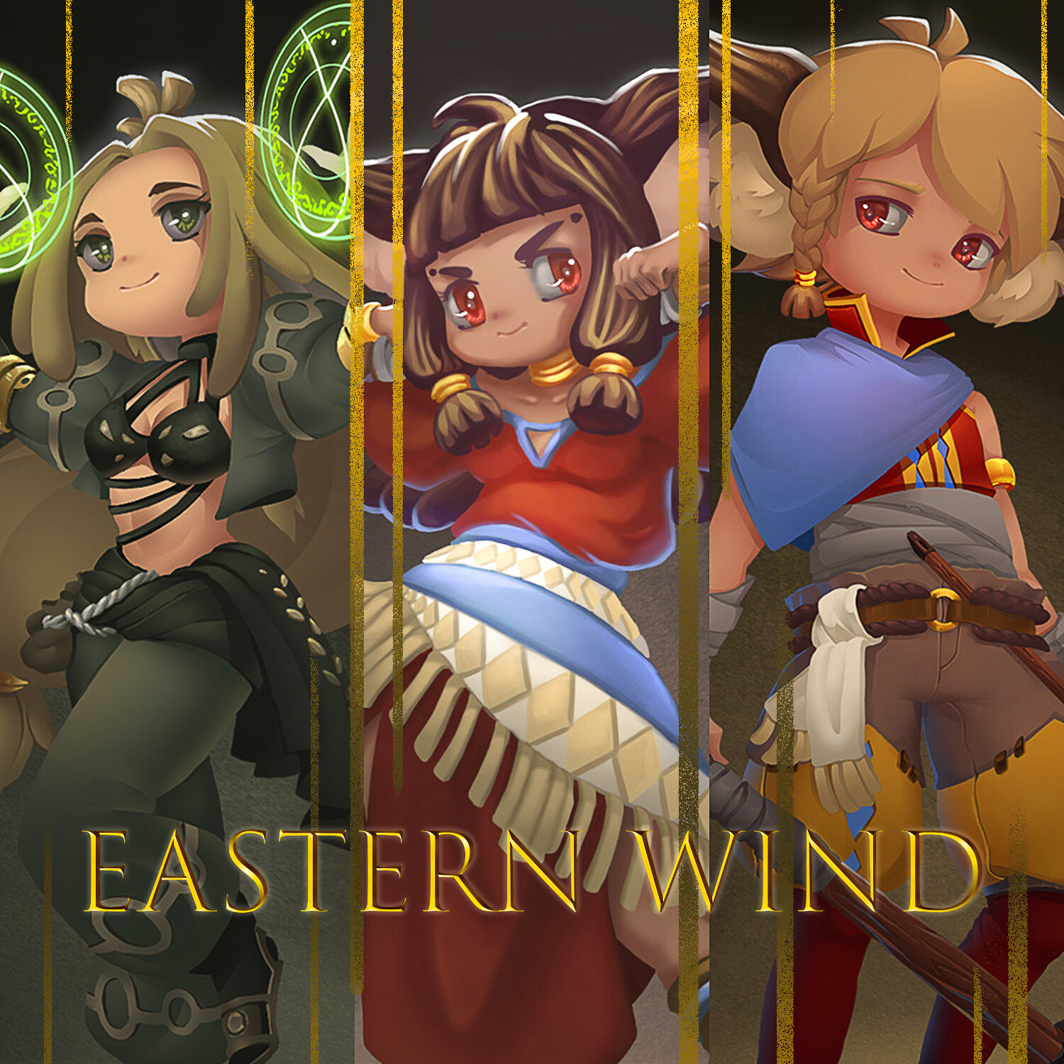 ArtStation - Eastern Wind: character artworks