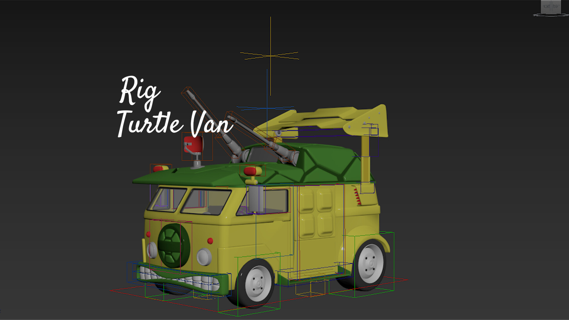 ArtStation - Rig ~ Turtle Van