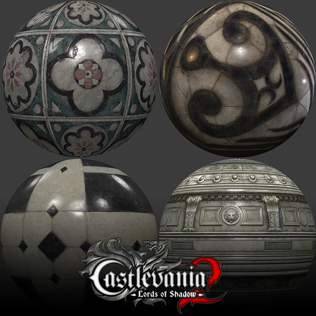 ArtStation - Castlevania: Lords of Shadow 2 - Texture Tiles