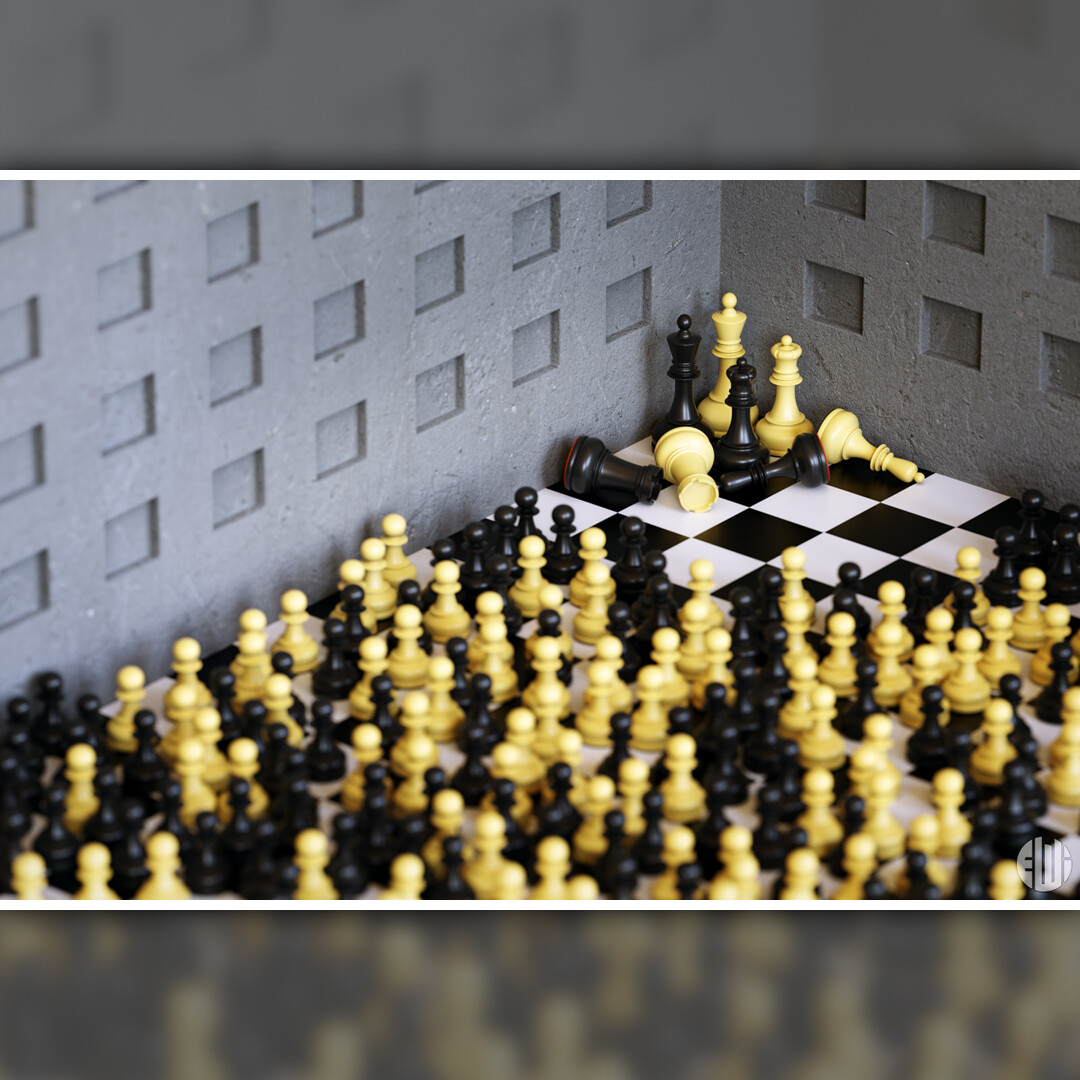 Alexandre Watanabe - 3D Reverse Checkmate