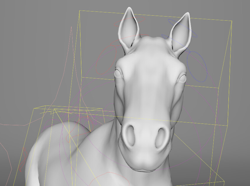 ArtStation - Horse Rig Build