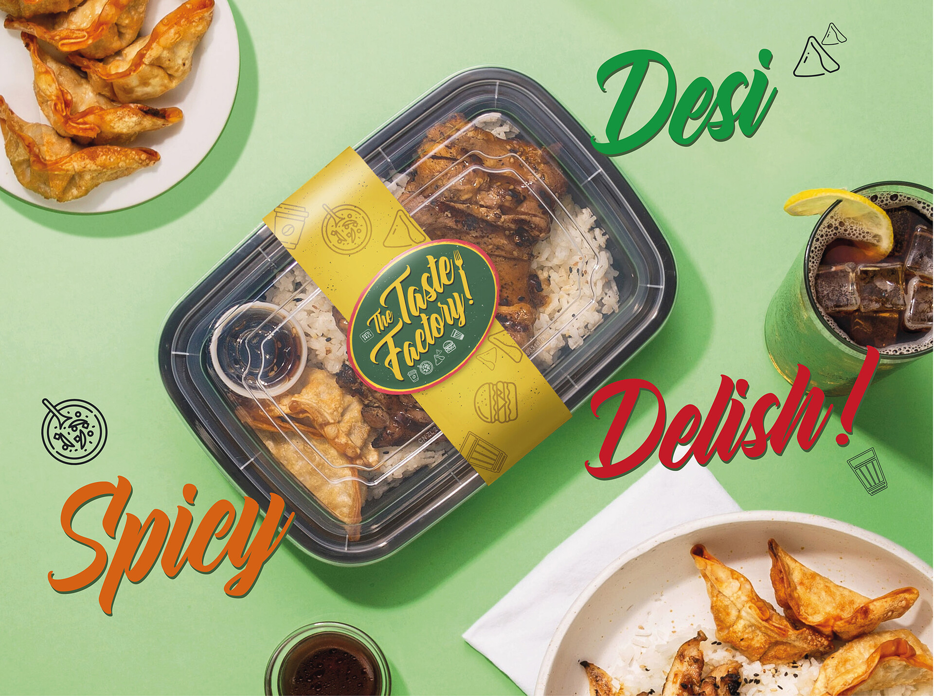 ArtStation - The Taste Factory | Creative Direction - Logo Design ...