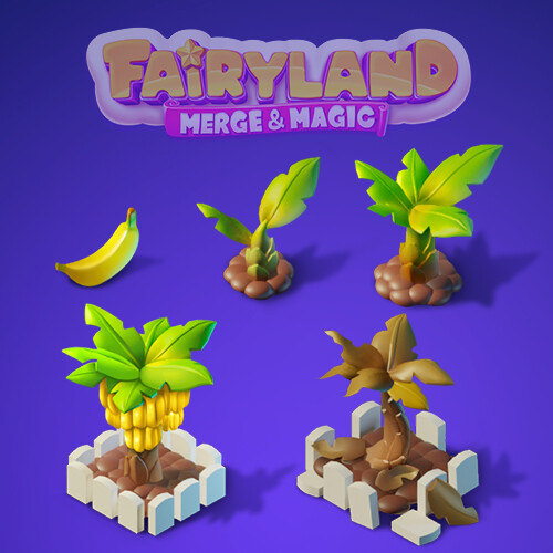 ArtStation - Bananas set