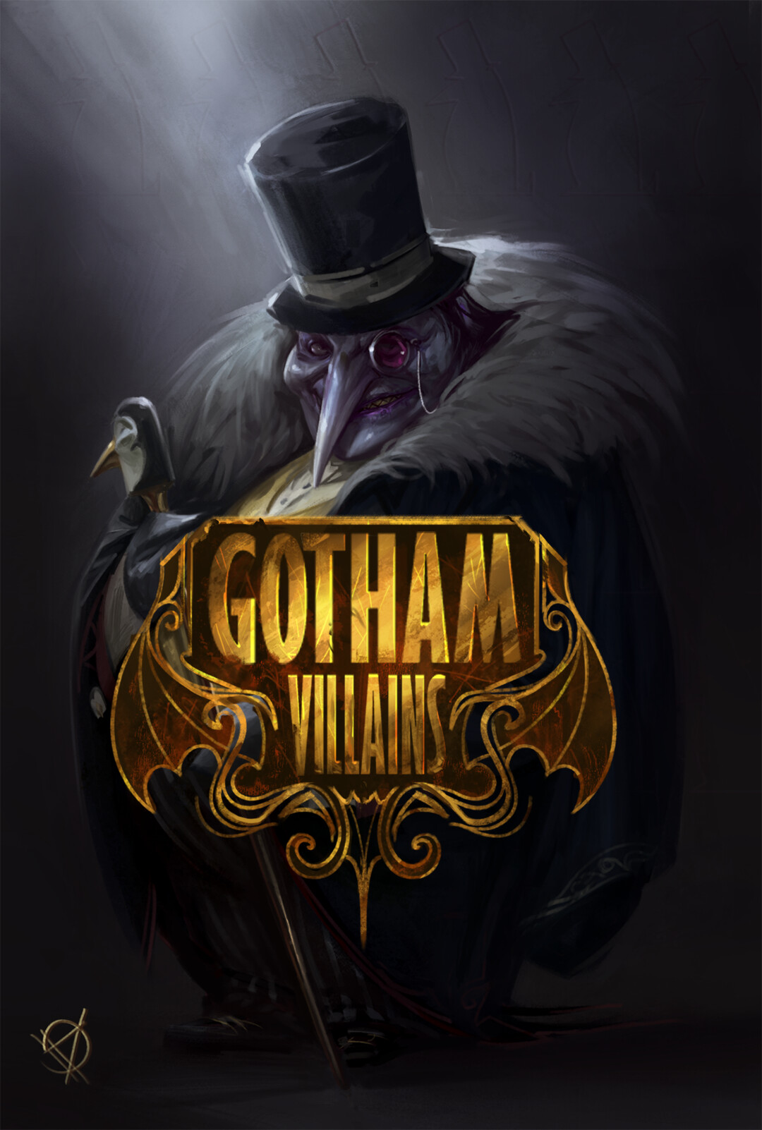 ArtStation - GOTHAM VILLAINS