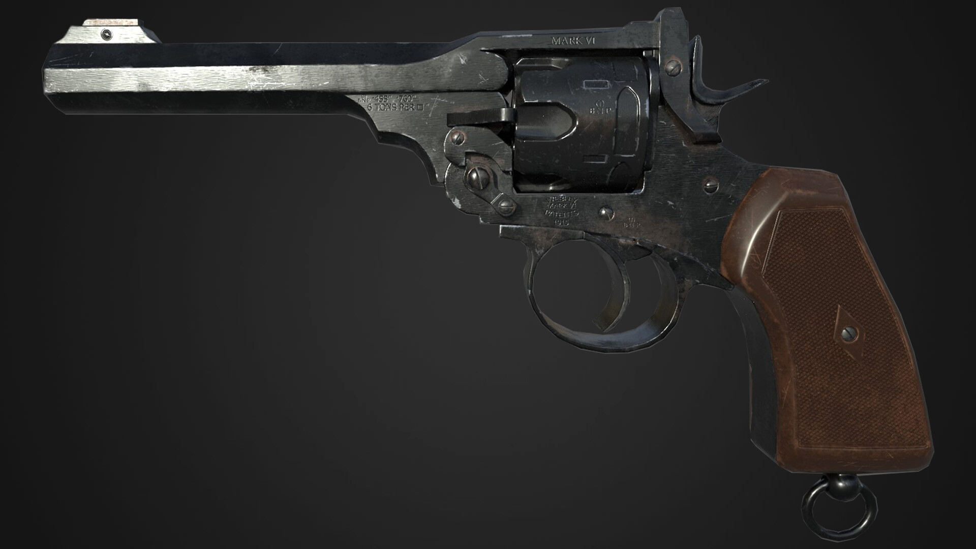 ArtStation - Webley MKVI Revolver