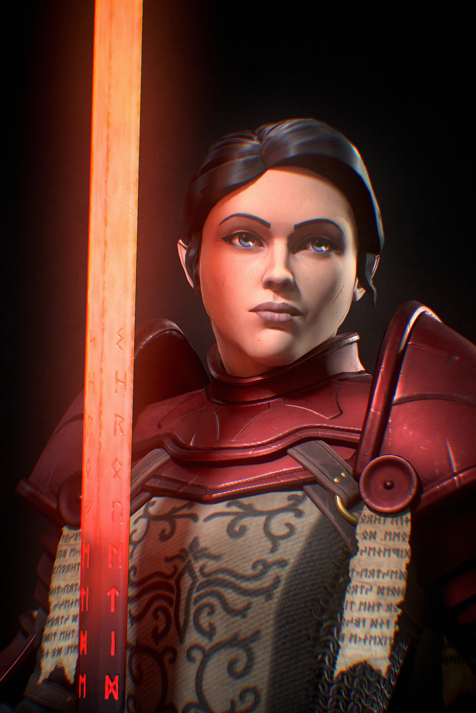 ArtStation - The Red Knight