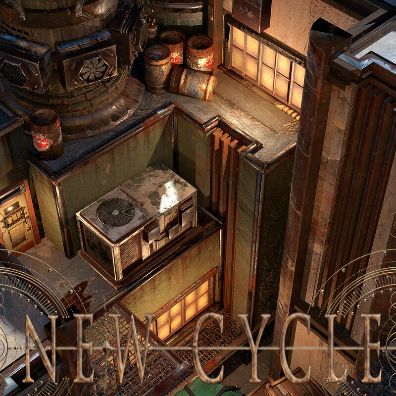 ArtStation - Game Ready Diesel Power Plant