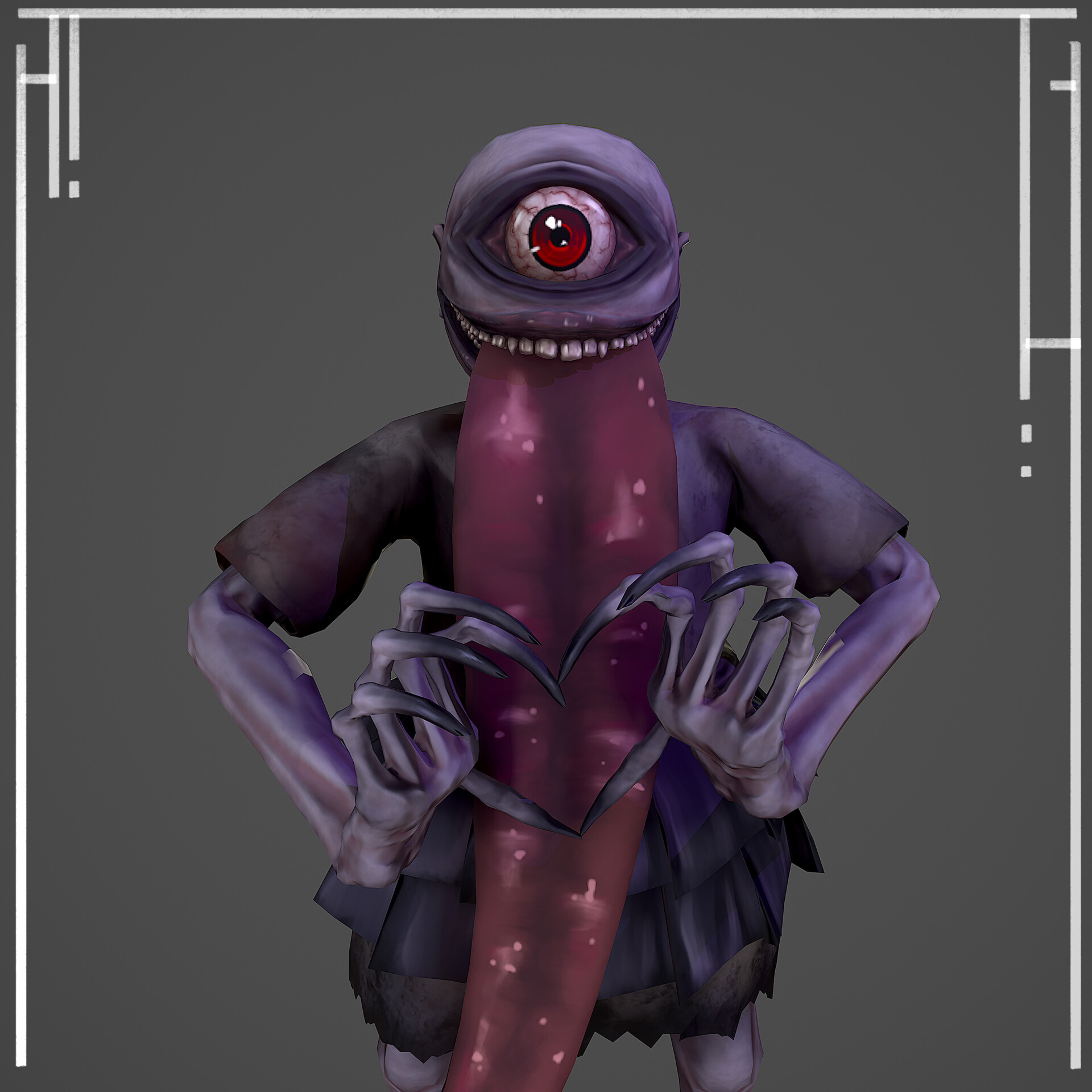 ArtStation - One-eyed Imp Fanart