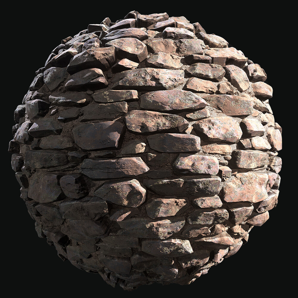 ArtStation - Medieval Stones Wall