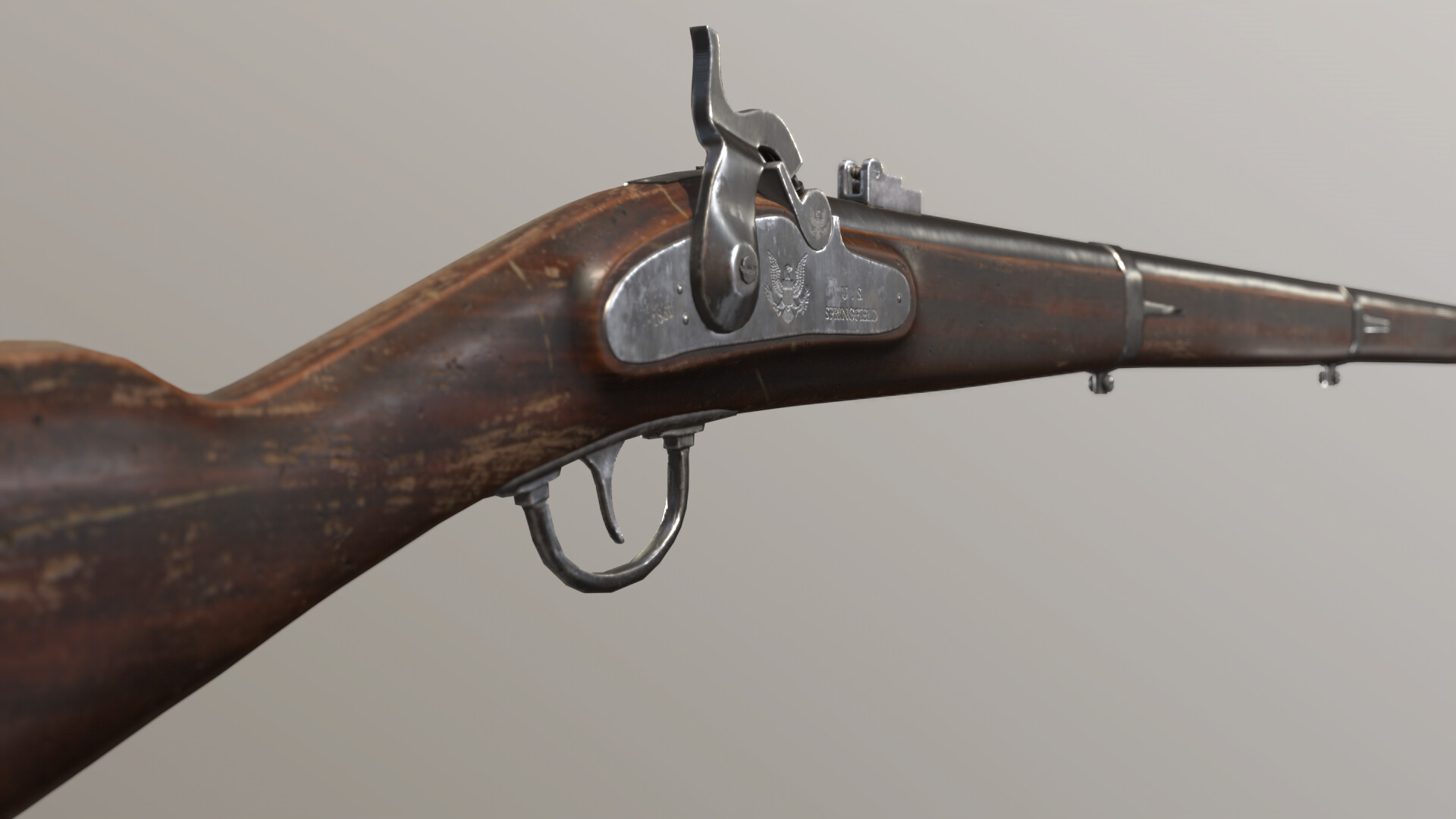 ArtStation - US SpringField Model 1861