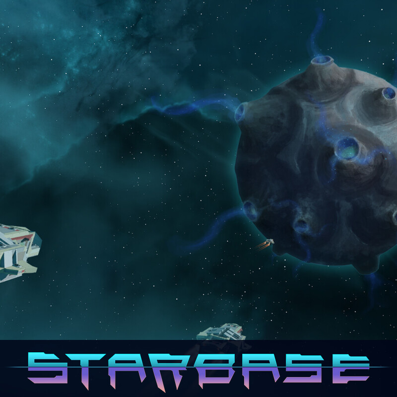 ArtStation - Starbase Volcano Planet Concept Art