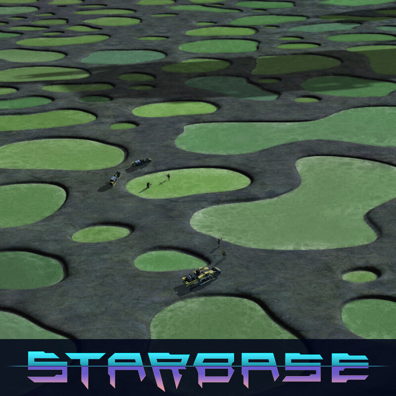 ArtStation - Starbase Spotted Planet Concept Art