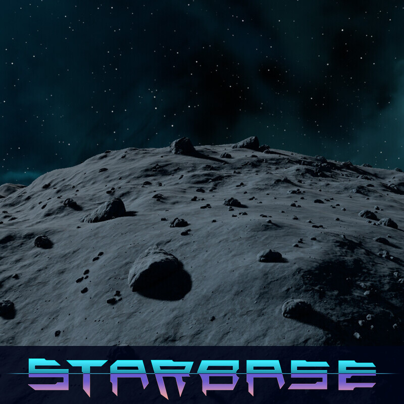 ArtStation - Starbase Large Asteroids