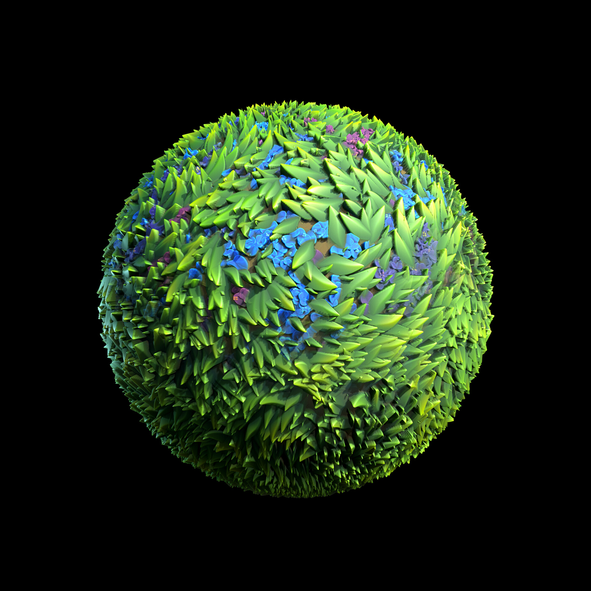 ArtStation - Stylized grass material