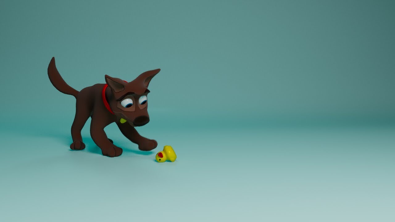 ArtStation - Duck, Duck, Dog