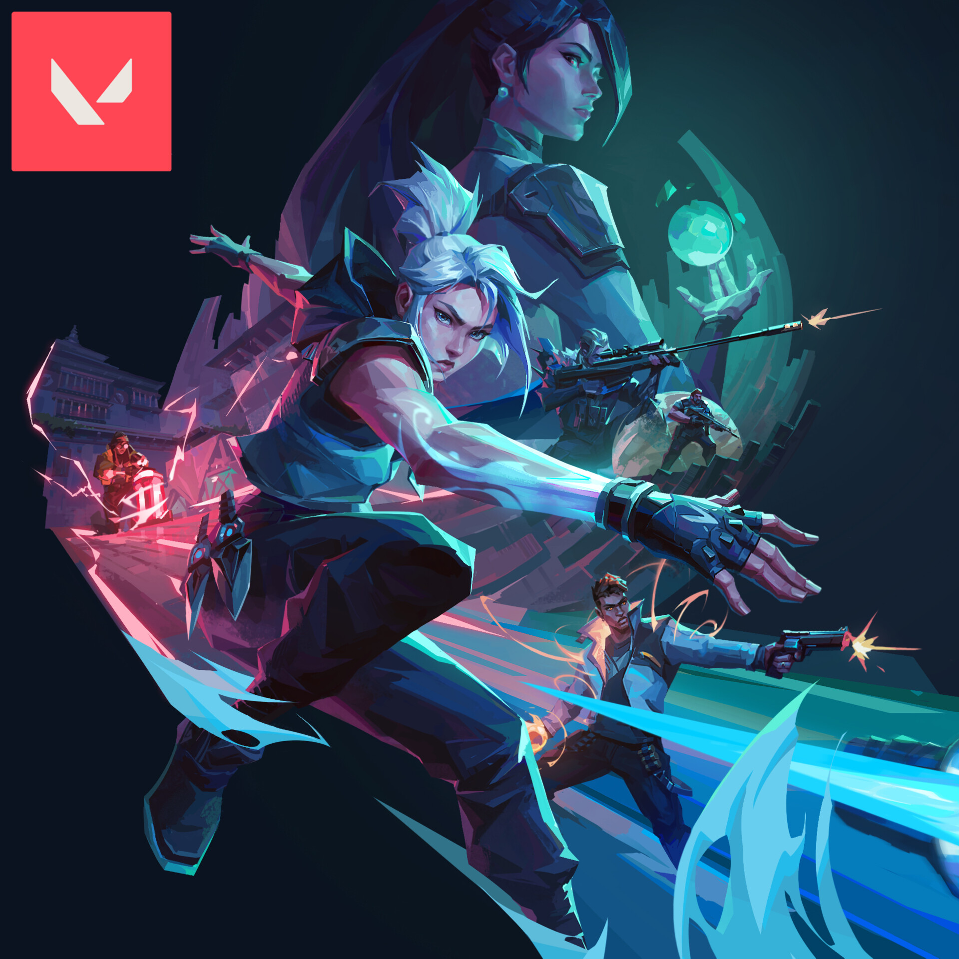 ArtStation - VALORANT China Launch KV