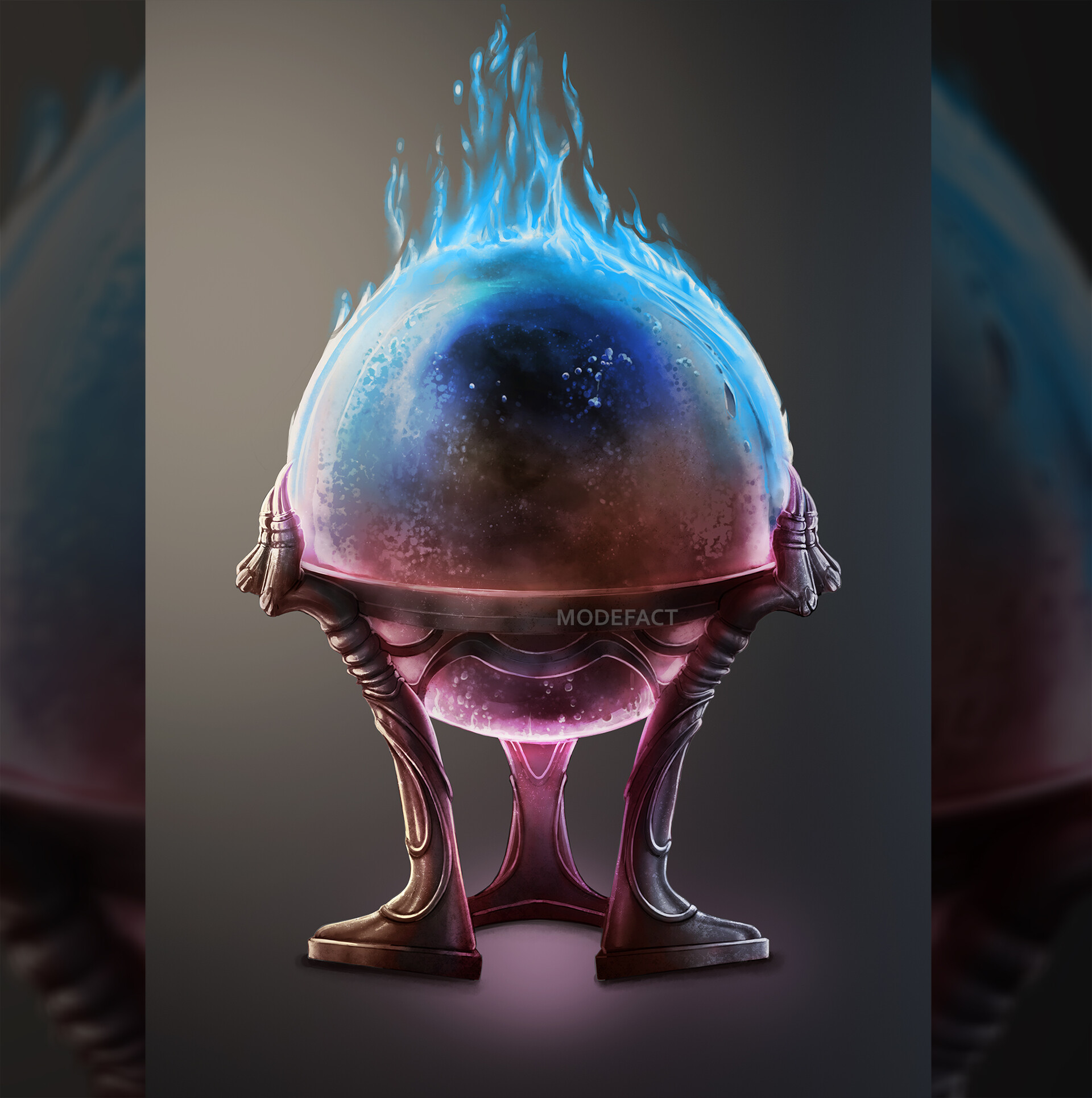 ArtStation - [COMMISSION] Magic orb for DND project