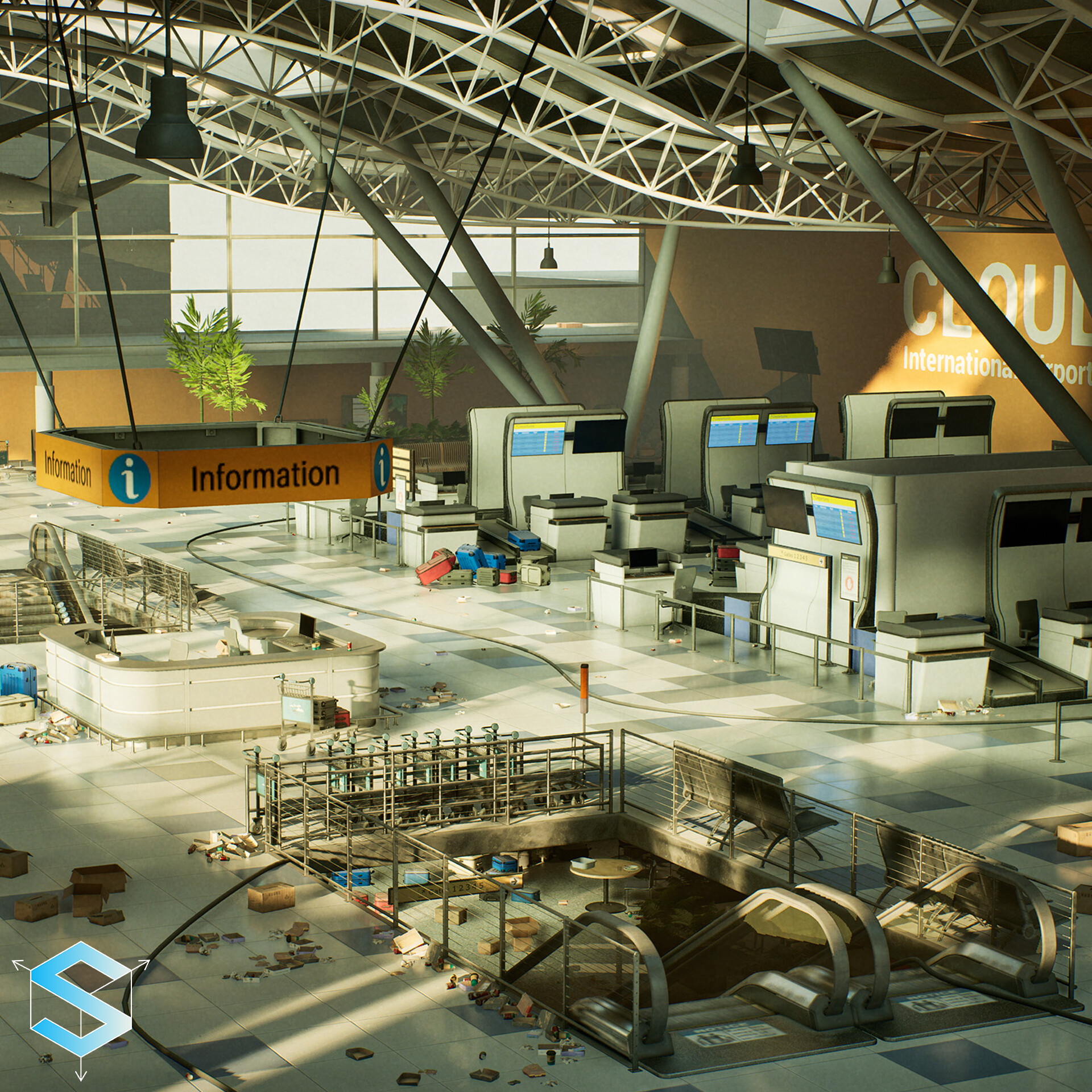 ArtStation - Abandoned Airport - UE5 Marketplace Environment